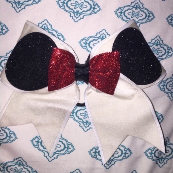 Accessories | Mickey Mouse Cheerleading Bow | Poshmark
